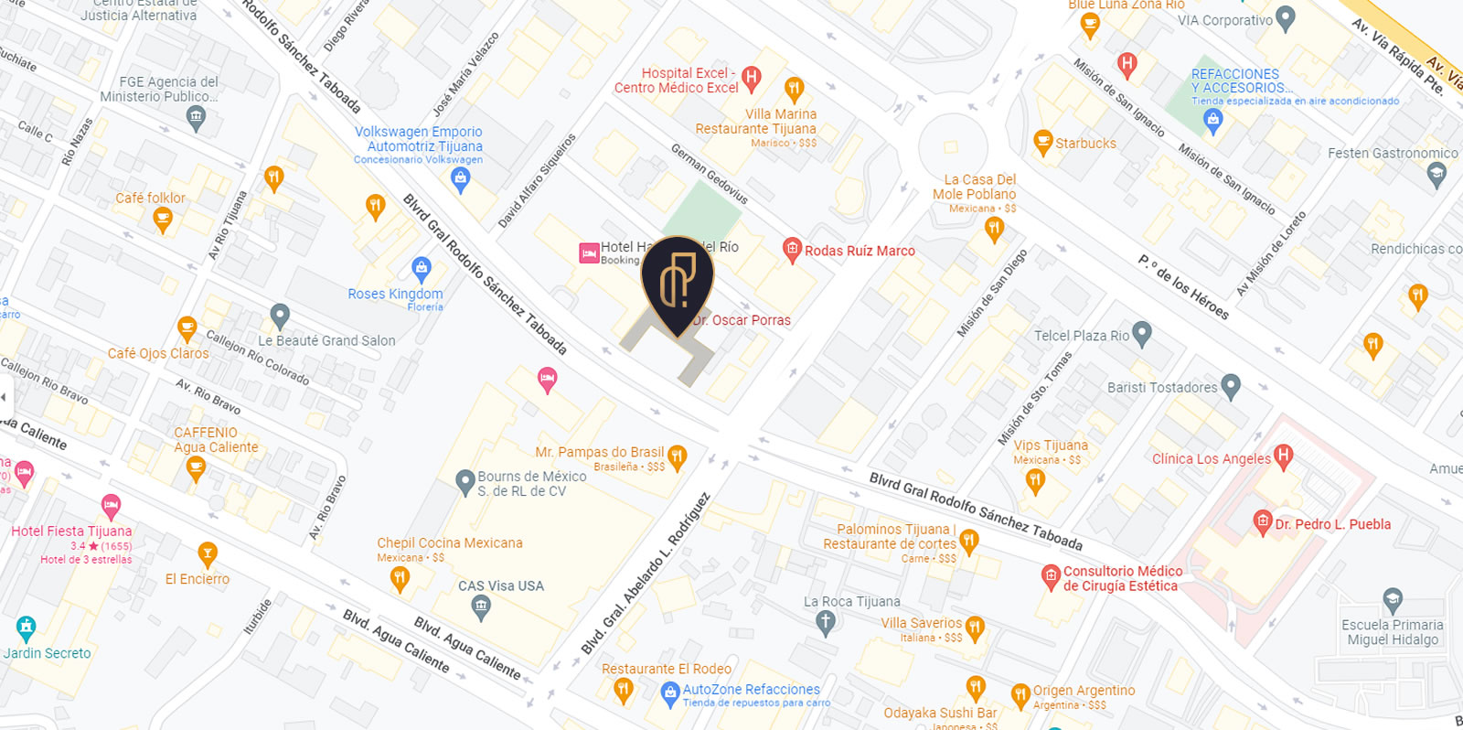 Book your appointment – Dr Oscar Porras